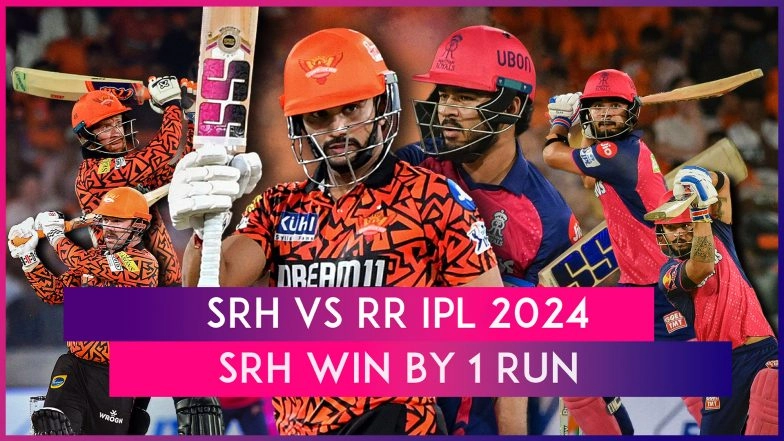 SRH Vs RR IPL 2024 Stat Highlights: Sunrisers Hyderabad Win By One Run Against Rajasthan Royals ...