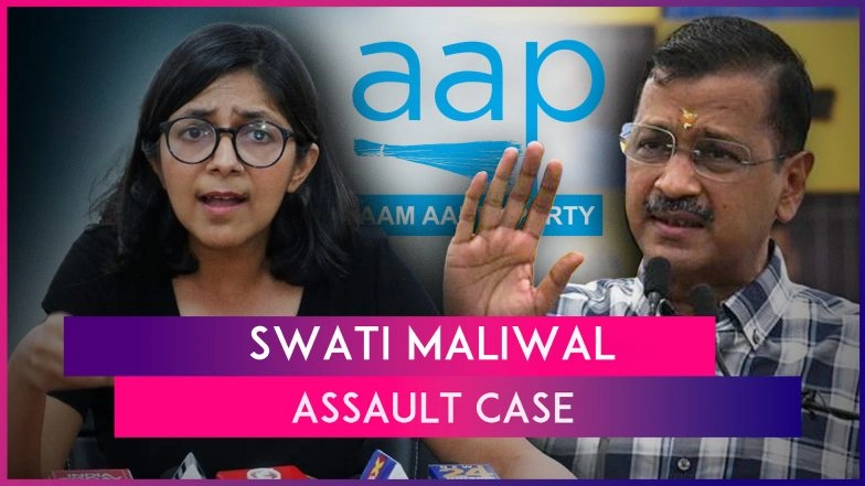Swati Maliwal Assault Case: Delhi Police Book CM Arvind Kejriwal’s Aide Bibhav Kumar, AAP MP ...