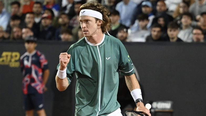 Andrey Rublev Rallies Past Marcos Giron to Reach Third Round of Italian ...