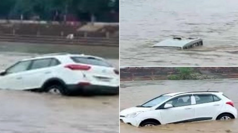 Haridwar Flood: Vehicles Float As Water Levels Surge in Ganga River ...