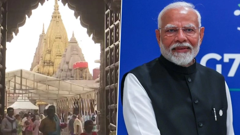 PM Modi To Visit Varanasi: Preparations Underway in Full Swing at Kashi Vishwanath Temple Ahead ...