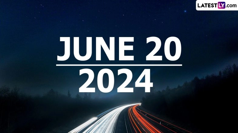 June 20, 2024 Special Days: Which Day Is Today? Know Holidays ...