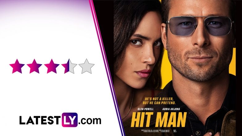 Hit Man Movie Review: Glen Powell and Adria Arjona's Film is a Sexy ...