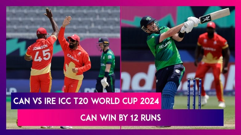 CAN vs IRE ICC T20 World Cup 2024 Stat Highlights: Nicholas Kirton ...