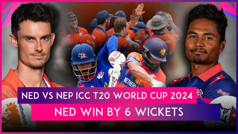 NED vs NEP ICC T20 World Cup 2024 Stat Highlights: Max O'Dowd, Bowlers ...