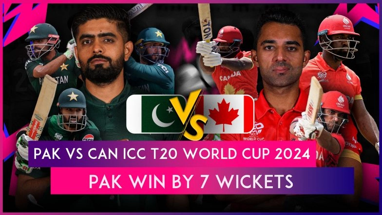 PAK vs CAN Stat Highlights ICC T20 World Cup 2024: Mohammad Amir ...