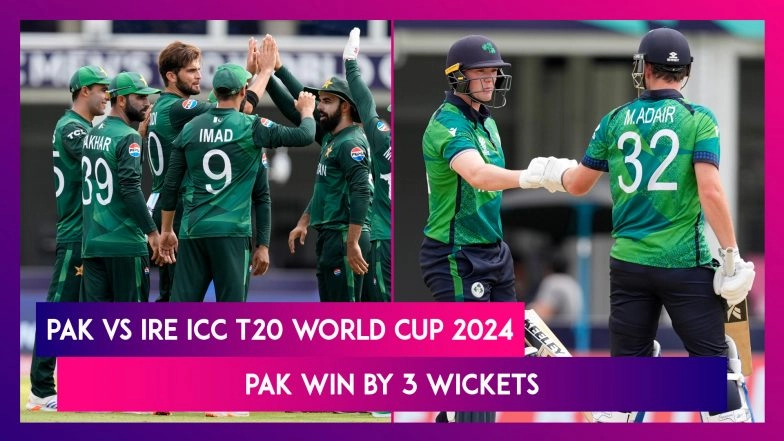 PAK vs IRE ICC T20 World Cup 2024 Stat Highlights: Shaheen Afridi ...