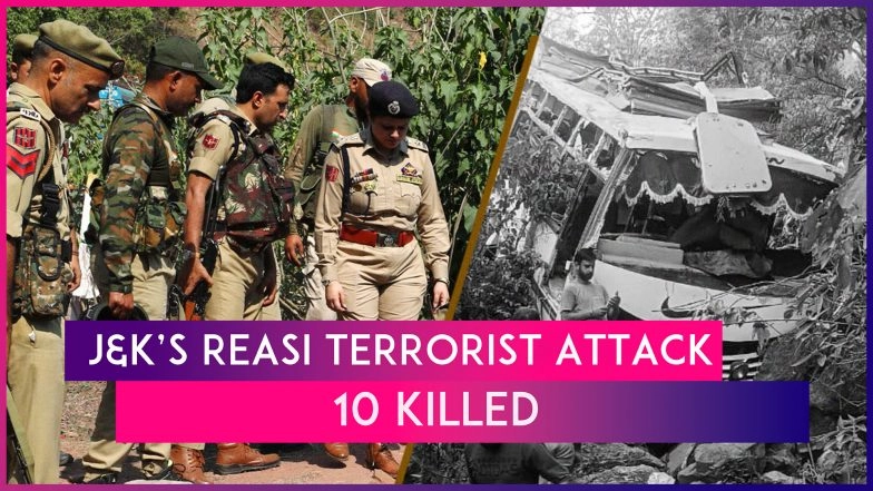 Reasi Terrorist Attack: 10 Killed In J&K’s Reasi After Bus Carrying Pilgrims From Shiv Khori ...