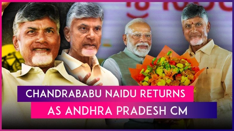 Chandrababu Naidu Returns As Andhra Pradesh CM For Fourth Term, 24 Ministers Also Take Oath | 📹 ...