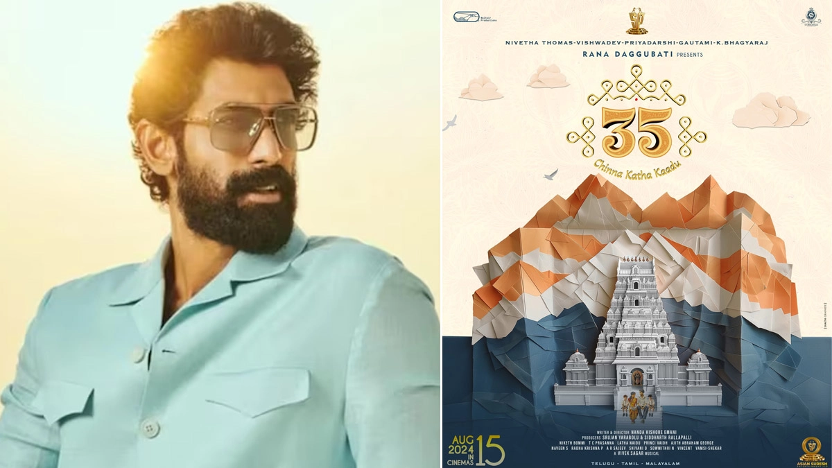 Agency News | Rana Daggubati Shares Heartwarming Poster of 35, Promises an Emotional Journey ...