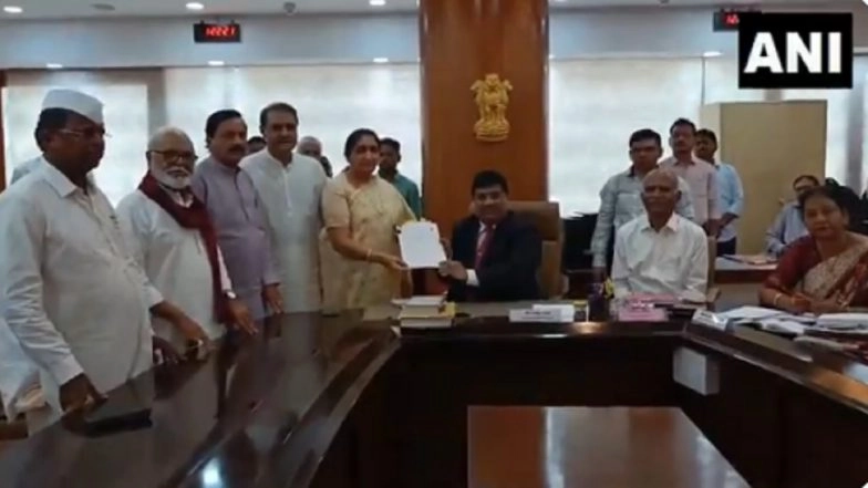 Rajya Sabha Election 2024: Ajit Pawar's Wife Sunetra Pawar Files Papers as NCP Candidate for RS ...