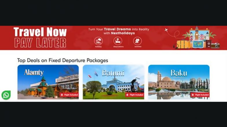 Travel Now, Pay Later: Next Holidays Simplifies Your Dream Vacation | 🏖 ...