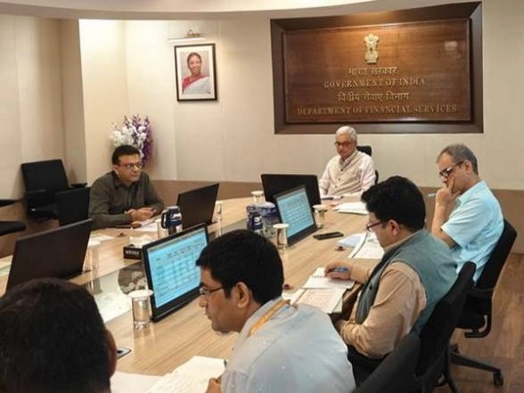 Business News | DFS Secretary Vivek Joshi Reviews Performance of ...