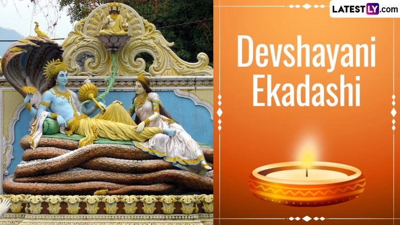 Devshayani Ekadashi 2024 Wishes and HD Images: Send Lord Vishnu Photos ...