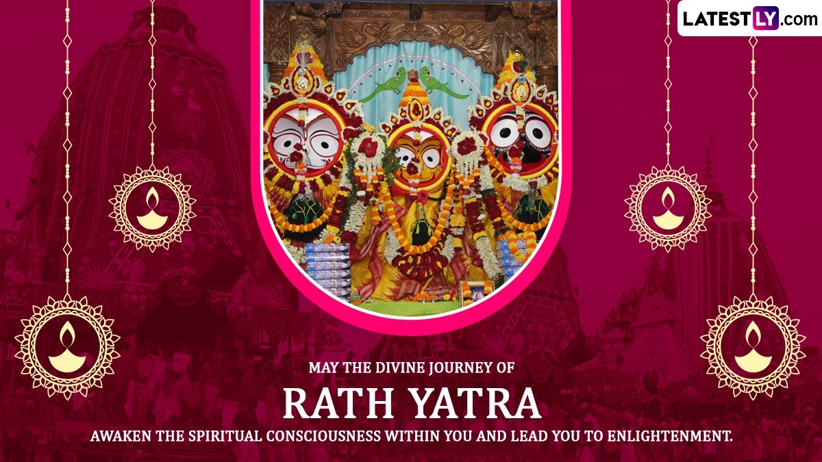 Happy Jagannath Rath Yatra 2024 Wishes, Greetings & HD Images: Share ...