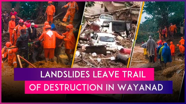 Wayanad Landslide: Massive Destructions After Landslides; 54 Killed ...