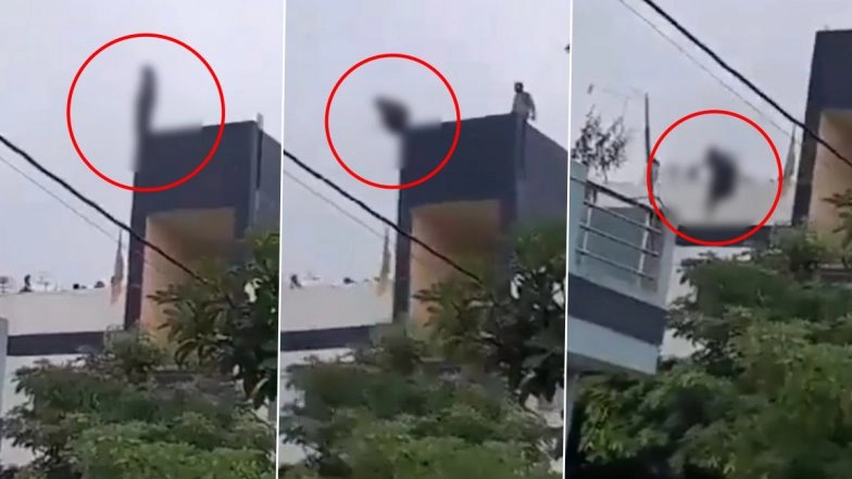 Suicide Caught on Camera in Indore: Woman Jumps off 3rd Floor After ...