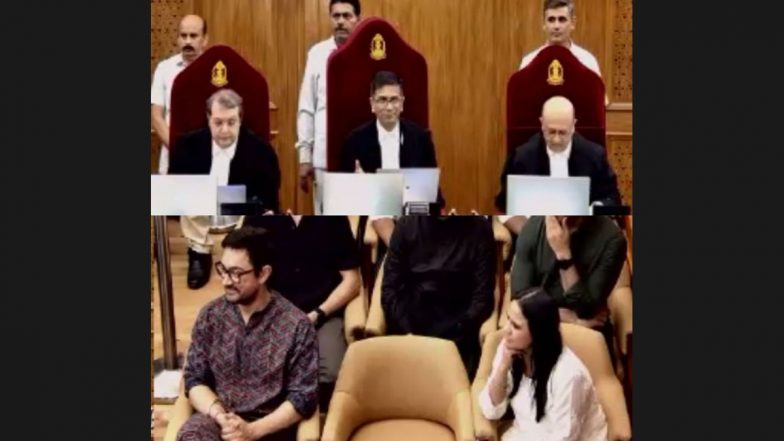 Aamir Khan Visits the Supreme Court for the Screening of ‘Laapataa ...