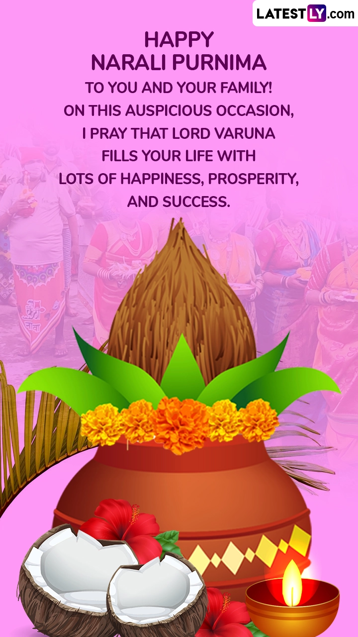 Narali Purnima 2024 Wishes, Images and Greetings For Narali Poornima ...