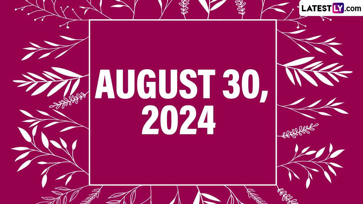 Festivals & Events News | Special Days on August 30, 2024: Know ...
