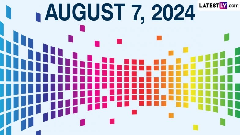 August 7, 2024 Special Days: Which Day Is Today? Know Holidays ...