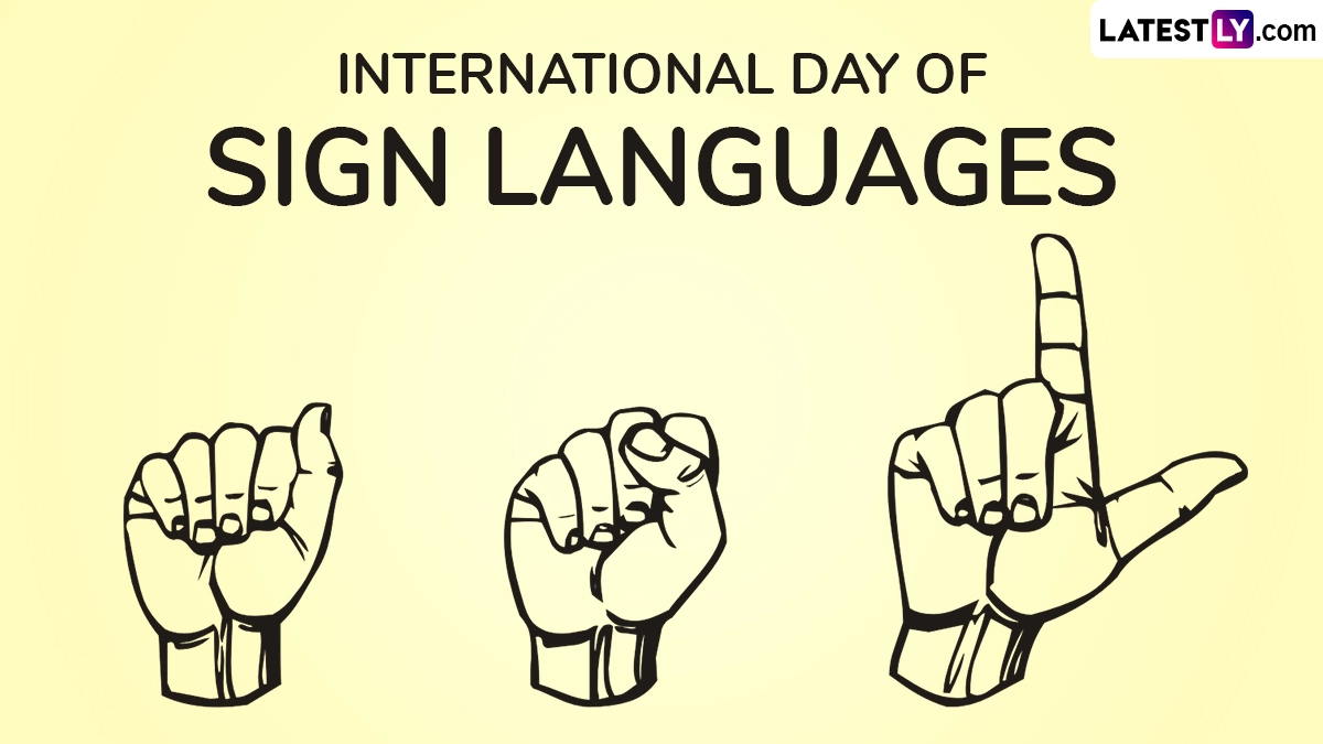Festivals & Events News | When Is International Day of Sign Languages ...