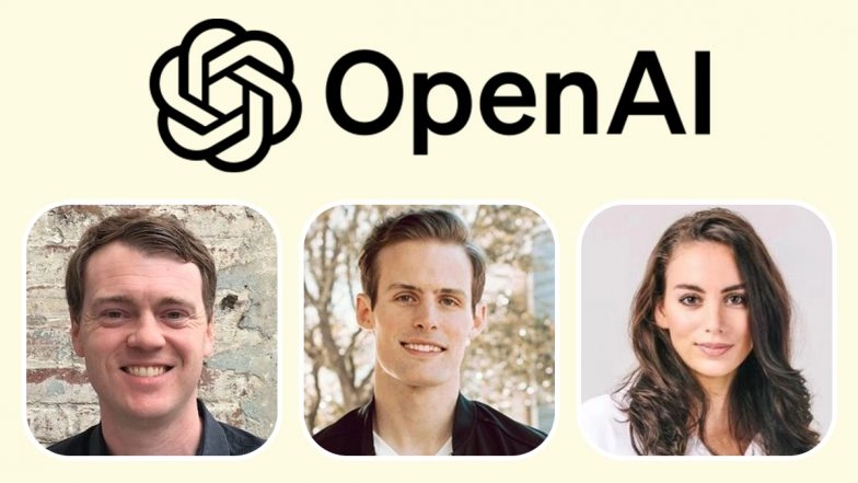 OpenAI CTO Mira Murati, Chief Research Officer Bob McCrew, VP Research ...