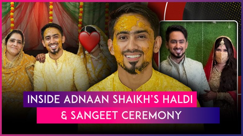 Adnaan Shaikh Shares Pics From His Haldi; Mr Faisu, Sana Makbul, Vishal ...