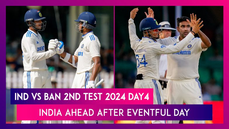 IND vs BAN 2nd Test 2024 Day 4 Stat Highlights: India Ahead After ...