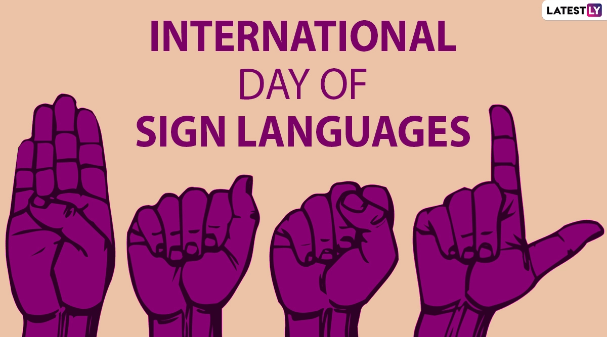 Festivals & Events News | When is the International Day of Sign ...