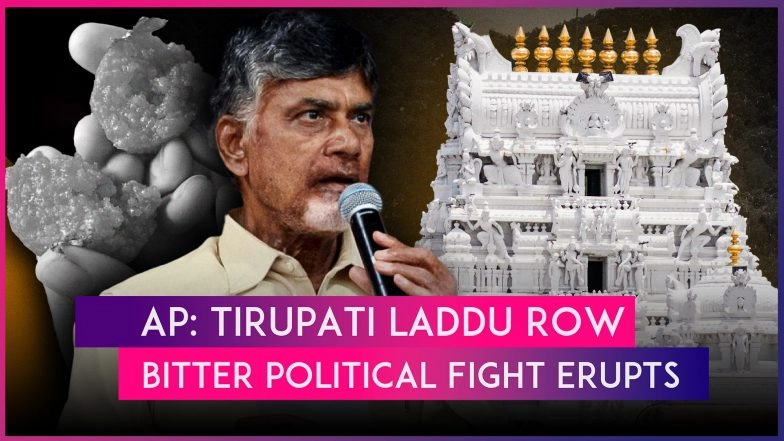 Tirupati Laddu Row: TDP Claims Animal Fat Was Used To Make Laddus During Jagan Mohan Reddy’s ...