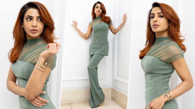 Samantha Ruth Prabhu Dazzles in Pastel Green Outfit for ‘Citadel: Honey ...