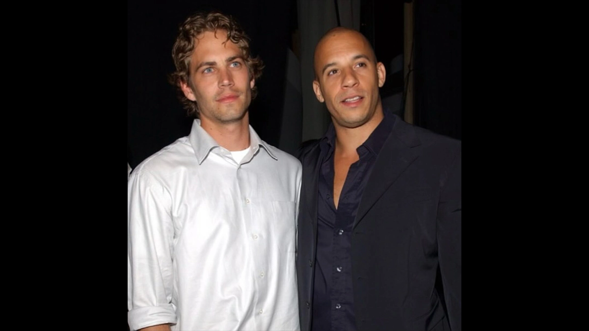 Vin Diesel And Paul Walker Friends