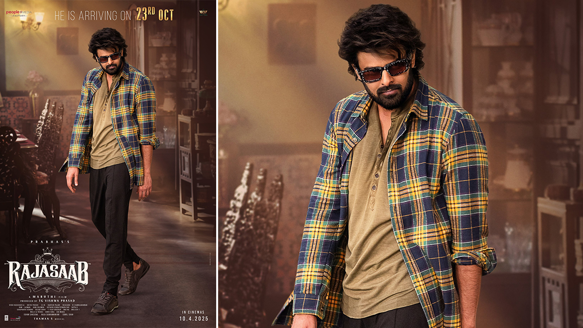 Agency News | New Poster of Prabhas From ‘The Raja Saab’ Unveiled Ahead ...