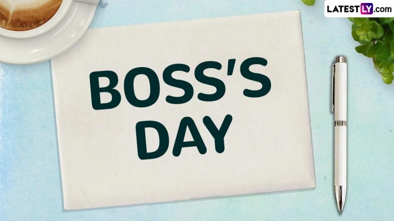 Boss’s Day 2024 Gift Ideas: From Personalised Desk Accessories to Tech ...