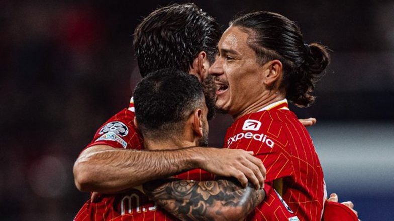 UCL 2024–25: Darwin Nunez's Goal Helps Liverpool Seal Narrow 1–0 Win ...
