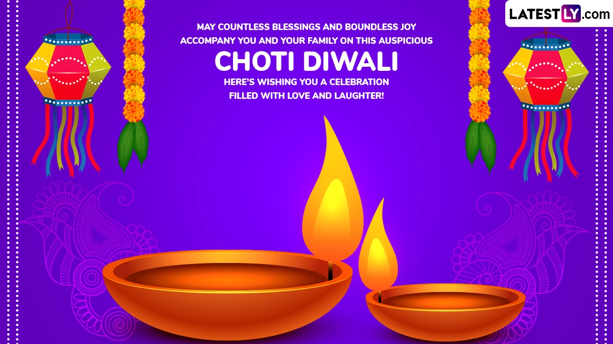 Choti Diwali 2024 Greetings and Photos: Happy Naraka Chaturdashi ...