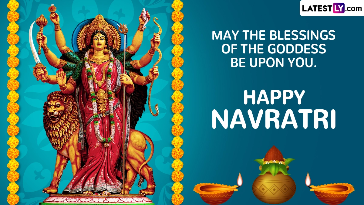 Happy Navratri 2024 Images and HD Wallpapers for Free Download Online: Celebrate Sharad Navratri ...