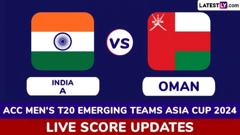 IND A Win By Six Wickets | India A vs Oman Live Score Updates of ACC ...