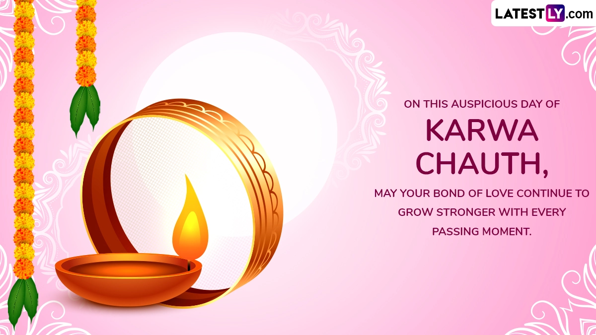 Happy Karwa Chauth 2024 Images and HD Wallpapers for Free Download Online: Celebrate Karva ...