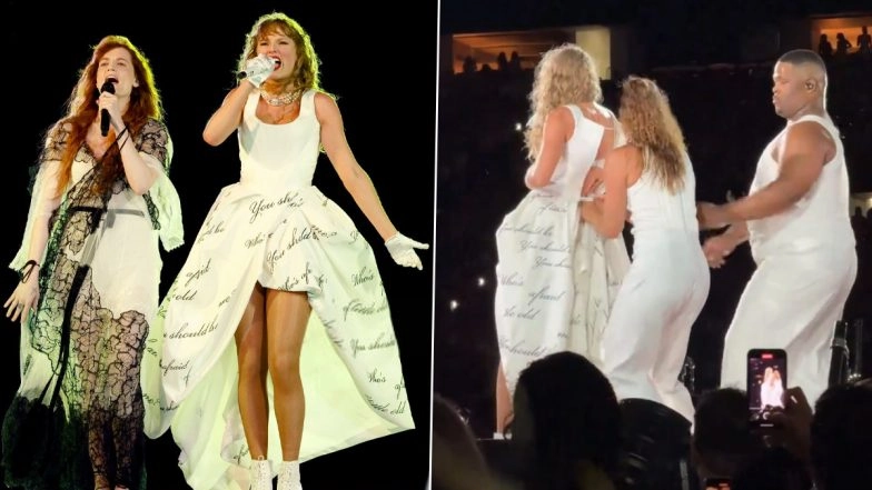 Taylor Swift Wardrobe Malfunction: Singer’s Vivienne Westwood Gown ...