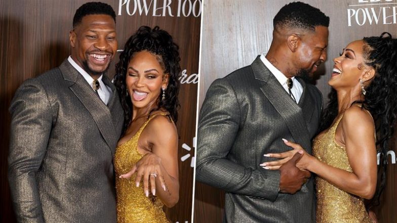 Jonathan Majors Announces Engagement With Meagan Good at EBONY Power ...