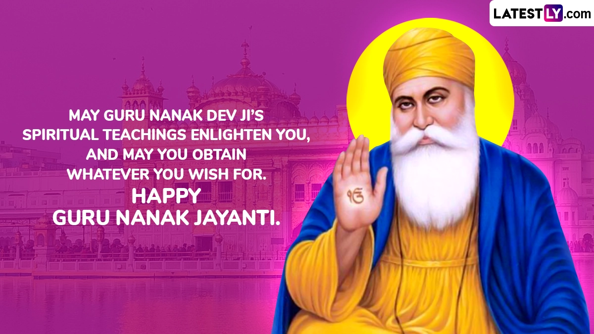 Guru Nanak Gurpurab Images and Wishes: Happy Guru Nanak Dev Ji Jayanti 2024 Wallpapers ...