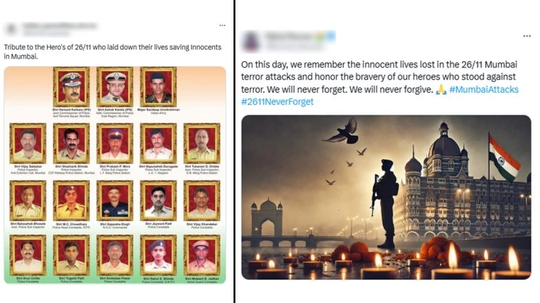 16 Years of 26/11: Netizens Remember the Unsung Heroes of the Mumbai ...