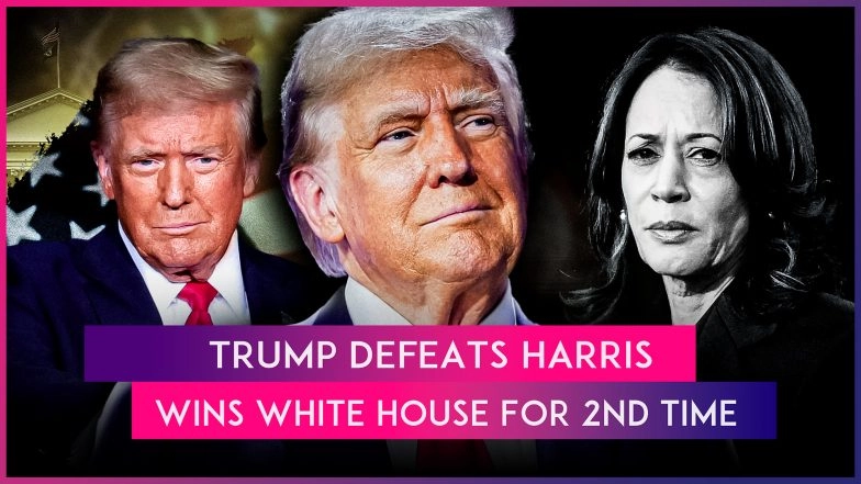 Donald Trump Wins US Presidential Election 2024, Defeating Kamala ...