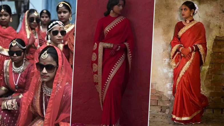 Lucknow Slum Kids Recreate Sabyasachi Red Bridal Collection Using ...