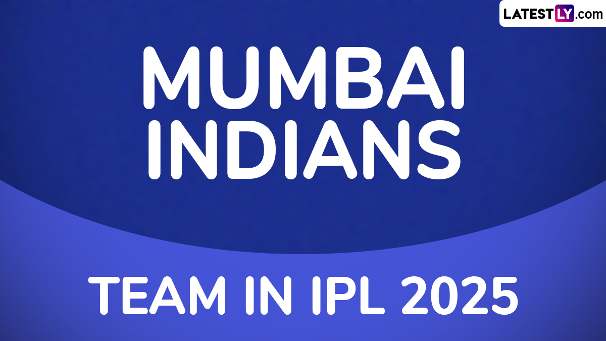 Cricket News | MI Squad in IPL 2025: Full Players List of Mumbai ...