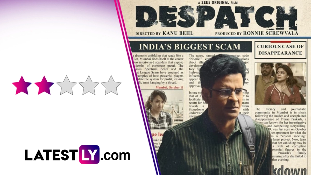 Bollywood News | Movie Review: 'Despatch' - Sluggish and Discordant | 🎥 ...