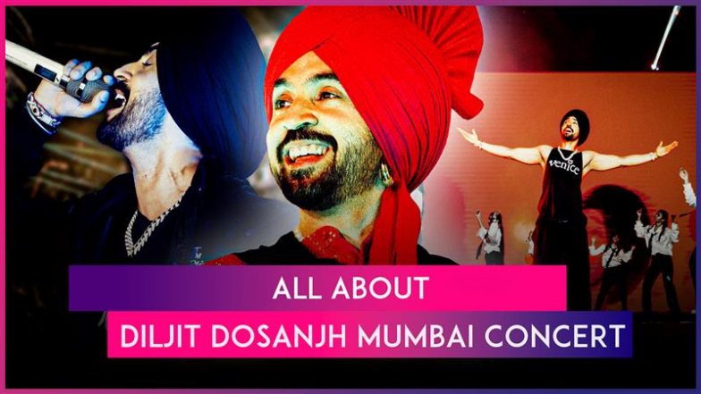Diljit Dosanjh Mumbai Concert: Venue, Ticket Prices and More – All You ...