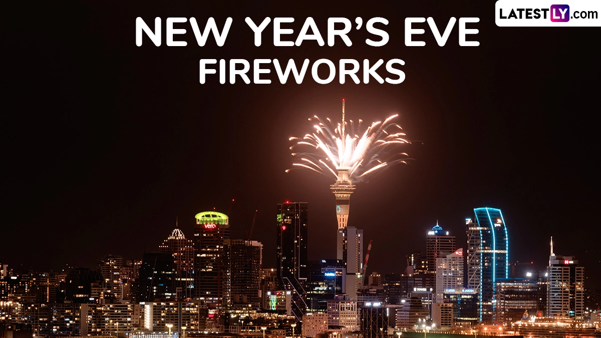 Travel News | Auckland’s Sky Tower New Year’s Eve 2024 Fireworks Live ...